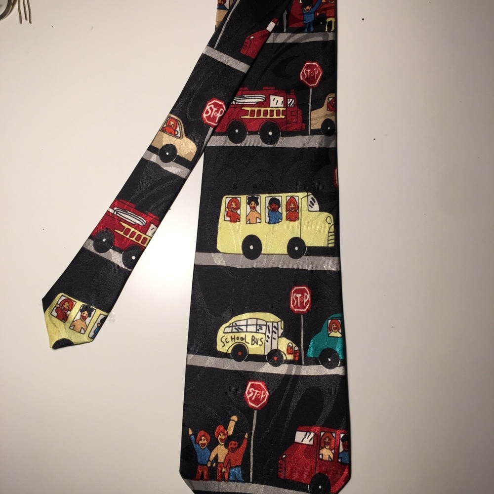 School Bus Tie - Vintage - Gem